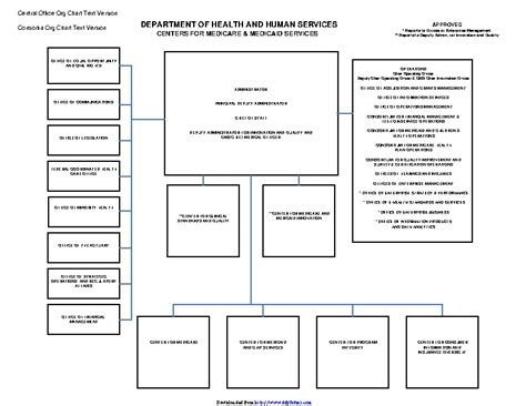 Cms Organizational Chart PDFSimpli