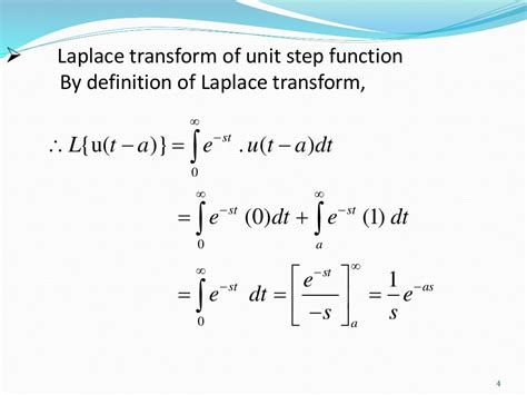 laplace transform unit step function second shifting theorem dirac…