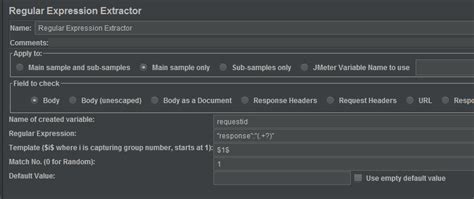 jmeter i need to extract a request number from response data stack overflow
