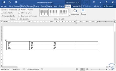 Cómo Crear Y Usar Fórmulas En Tablas Word 2016 Solvetic