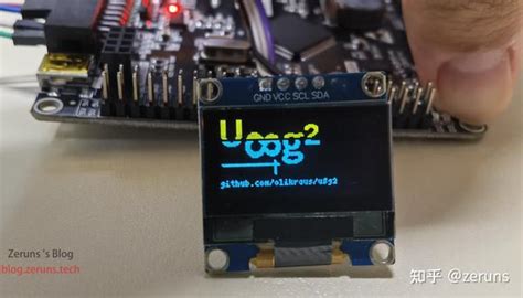 移植好u8g2图形库的stm32f407标准库工程模板，0 96寸oled驱动程序 知乎