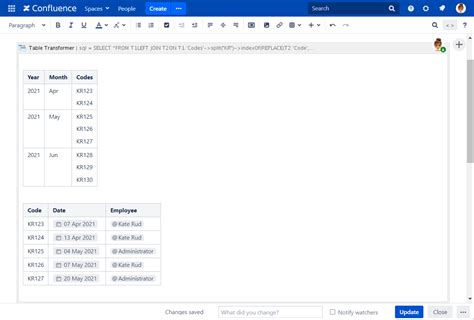 Merging Joining Tables With Sql