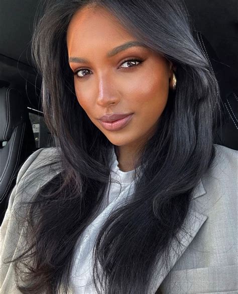 Jasmine Tookes Via Ig 423 Fair Skin Makeup Hair Cuts Hair Trends