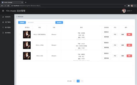 spring boot vue 音乐网站开源项目，前后端分离，拿来练手真不错！ java技术栈 博客园