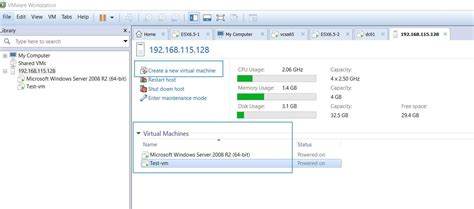 How To Manage VMWare ESXi Hosts And Virtual Machines Using VMware