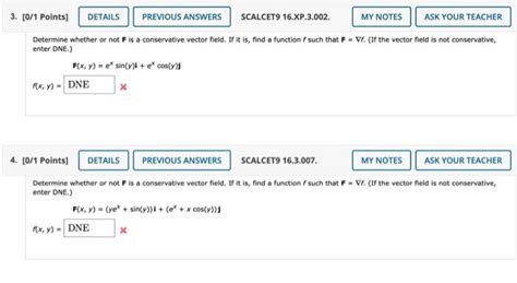 solved determine whether or not f is a conservative vector