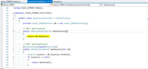 web api como hago para retornar un json con un identificador stack overflow en español