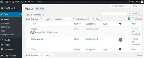 WordPress Quick Guide Tutorialspoint
