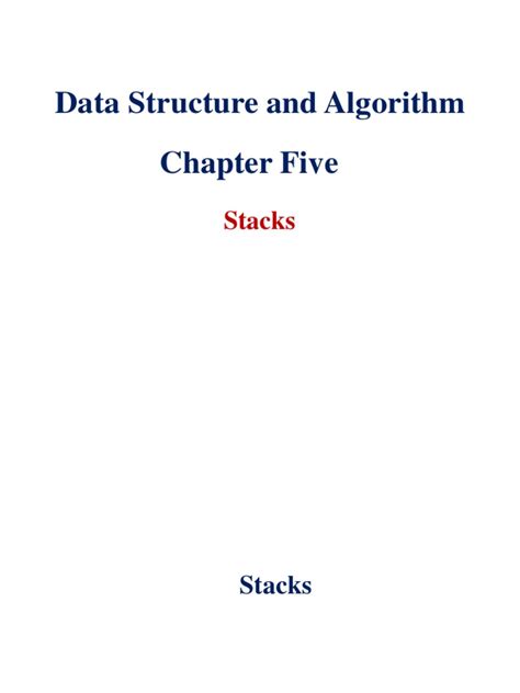 ch5 stacks pdf queue abstract data type array data structure