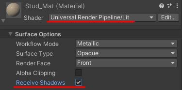 UnityReceive Shadows設定のゆくえ三味松ブログ