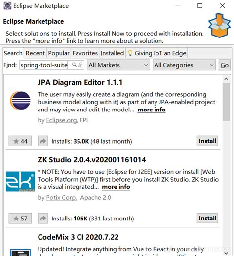 eclipse安装spring tool suite插件过程 eclipse安装spring tool suite csdn博客