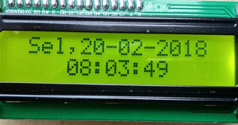 tutorial membuat jam digital menggunakan rtc ds3231 dan lcd karakter 16x2 dengan arduino lab