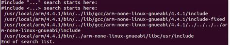 arm none linux gnueabi gcc编译错误no such file or directory complition