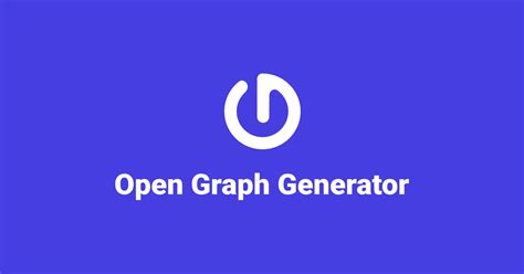OpenGraph Aperçu des images et génération de balises méta Open Graph