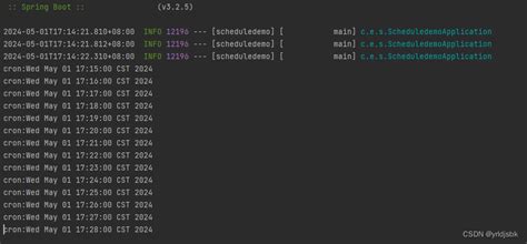 springboot项目组合定时器schedule注解实现定时任务 项目引入schedule csdn博客