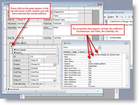 Easy Way To Remember How To Refer To Subforms Btab Development