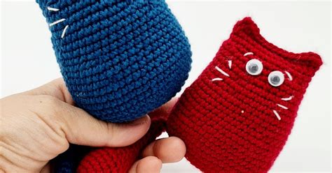No Sew Crochet Amigurumi Cat Pattern For Absolute Beginners