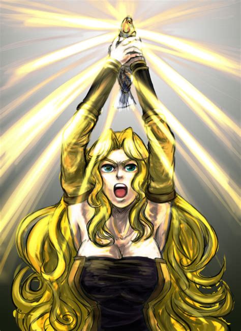 Safebooru Armpits Arms Up Blonde Hair Blue Eyes Breasts Celes Chere Cleavage Detached Sleeves