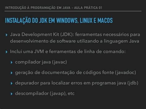 introdução à programação em java aula 1 pt pt