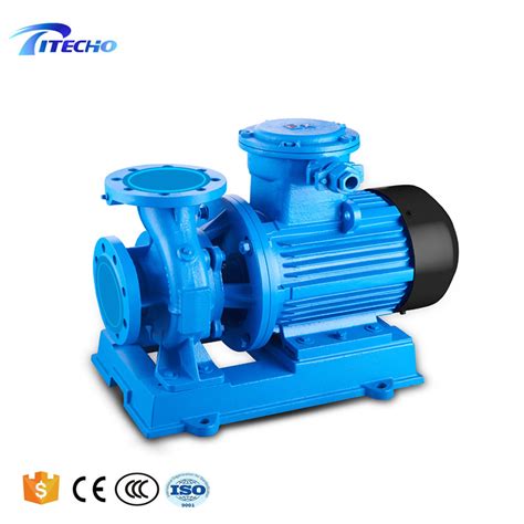 TECHO ISW Vertical Single Stage Centrifugal Pump Pipeline Booster Pump