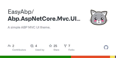 github easyabp abp aspnetcore mvc ui theme lyear a simple abp mvc ui theme