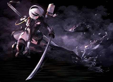 Quelques Fanarts De Nier Automata Et De La Sexy 2b Square Enix Ocean