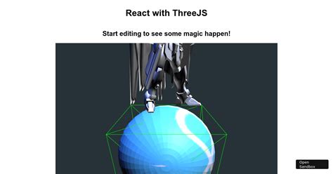 Three Obj Loader Examples CodeSandbox
