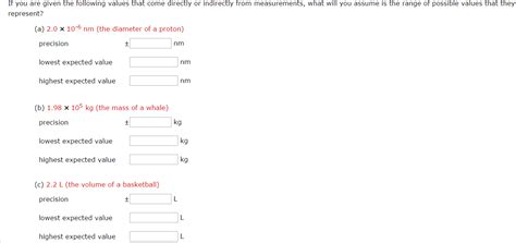 solved if you are given the following values that come