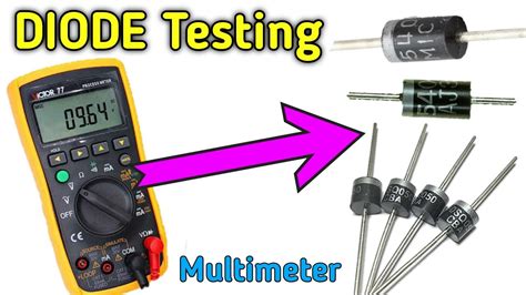 Diode Testing With Multimeter Diode Check Multimeter Se