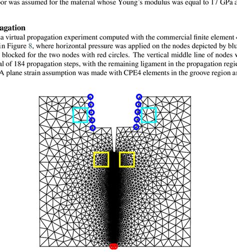 finite element mesh figure 10 c for the simulation of brittle download scientific diagram