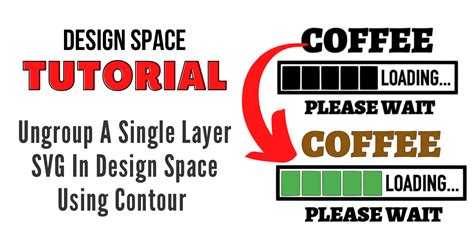 How To Ungroup A Single Layer SVG File In Design Space Creative Fabrica