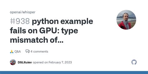 python example fails on gpu type mismatch of torch cuda halftensor and torch cuda floattensor