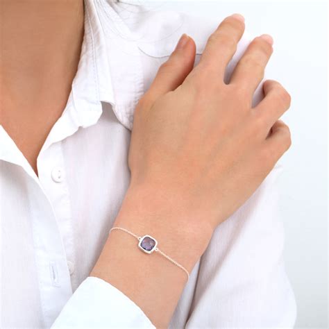 Bracelet Sissi Violet Clio Blue Bijoux