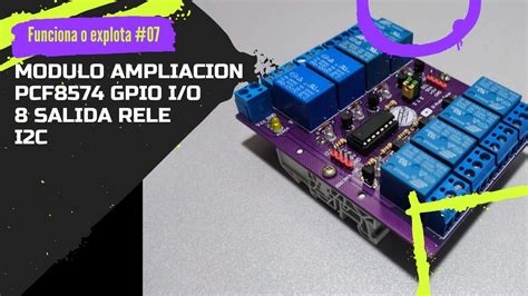 PCF8574 GPIO I O Extender Para Arduino ESP32 I2C Modulo De 8
