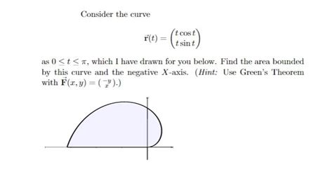 solved consider the curve r t tcost tsint as 0≤t≤π which