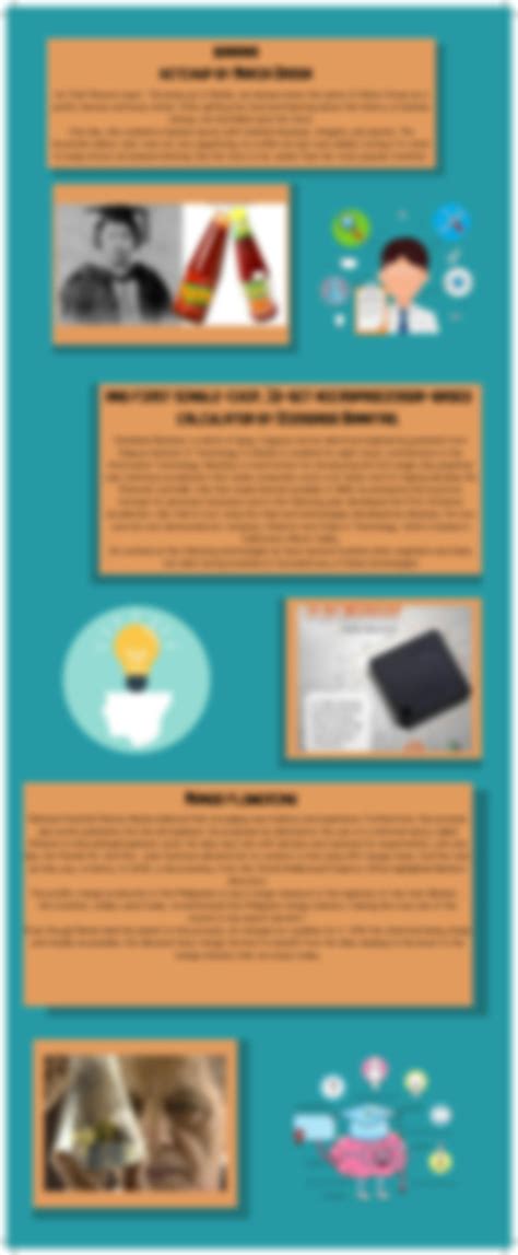 SOLUTION Inforgraphic On The Inventions By The Filipino Scientists
