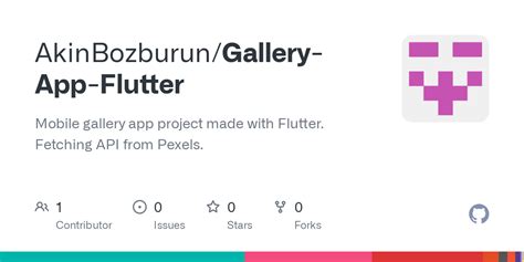 GitHub AkinBozburun Gallery App Flutter Mobile Gallery App Project