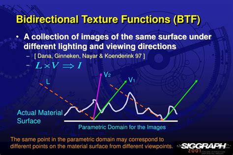 ppt synthesizing bidirectional texture functions for real world surfaces powerpoint