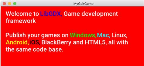 Scene2d Change The Color Of One Word In A Phrase Using Label Libgdx