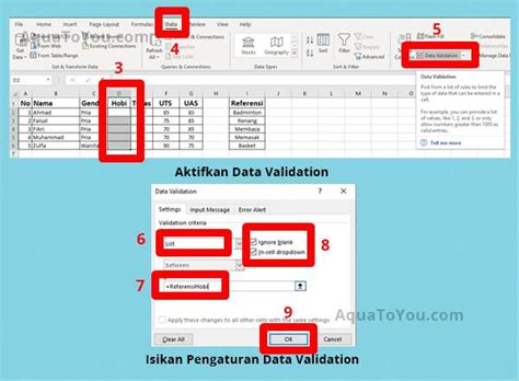 Cara Membuat Pilihan Nama Di Excel Sebastian Davies