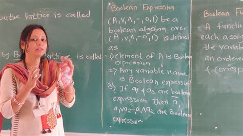 dm discrete mathematics se cse it boolean lattice and boolean function youtube