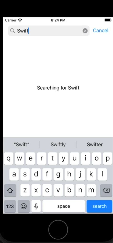 how to use swiftui searchable