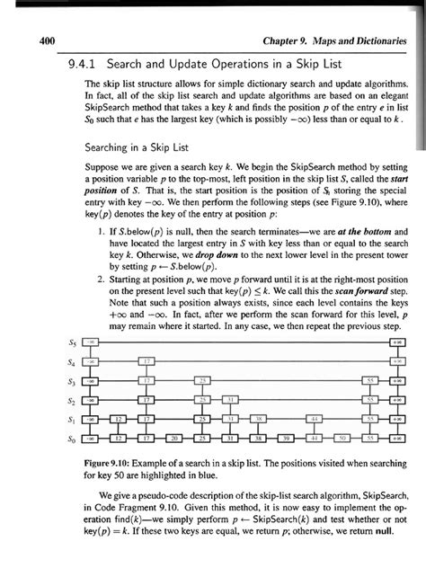 skiplist pdf mathematical logic algorithms and data structures