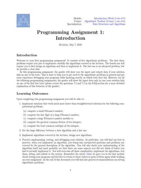 01 introduction problems pdf time complexity algorithms