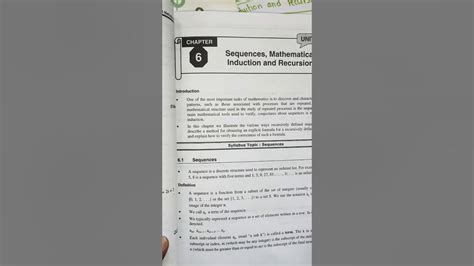 sequence mathematical induction and recursion youtube