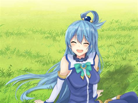 Aqua Konosuba Kono Subarashii Sekai Ni Shukufuku Wo Wallpaper By 小志799 2438712