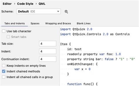 QML Syntax Support CLion Documentation