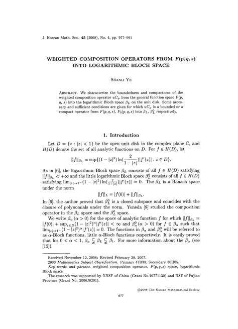 pdf weighted composition operators from f p q s into logarithmic bloch space