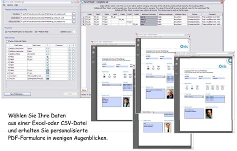 pdf formulare einfach direkt mit excel oder csv daten befüllen universe software gmbh story