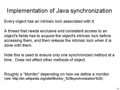 programming with shared memory java threads and synchronization